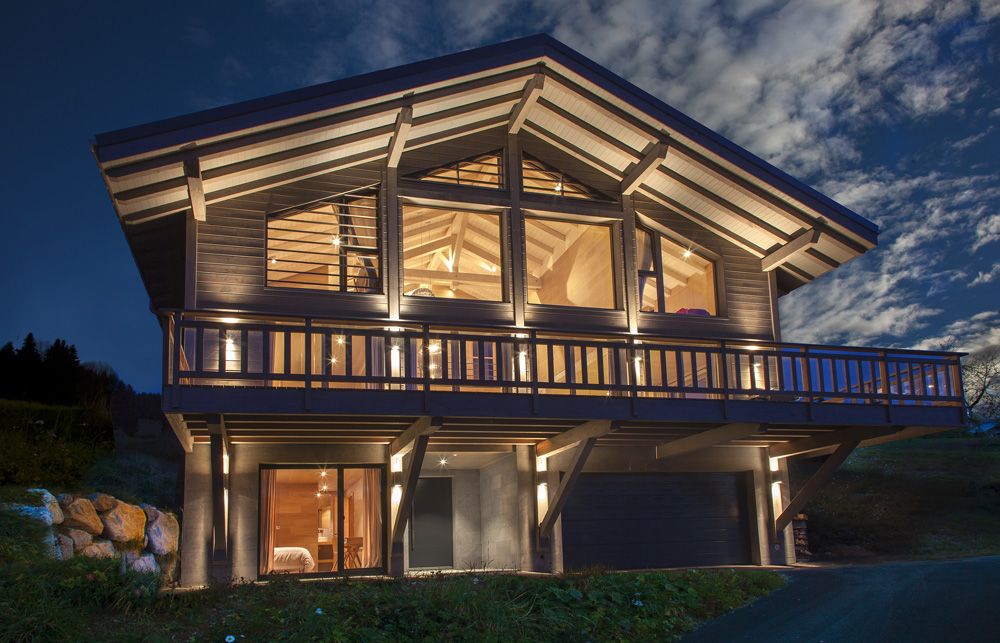 Chalet de montagne contemporain